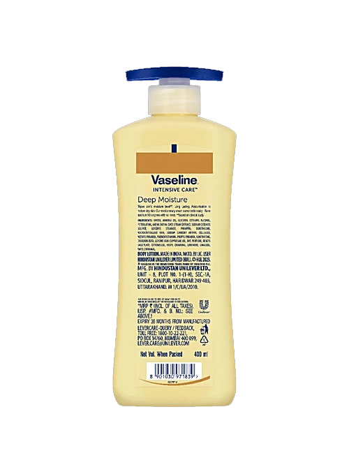 Vaseline Intensive Care Deep Moisture Body Lotion, 400 ml – behalinternational